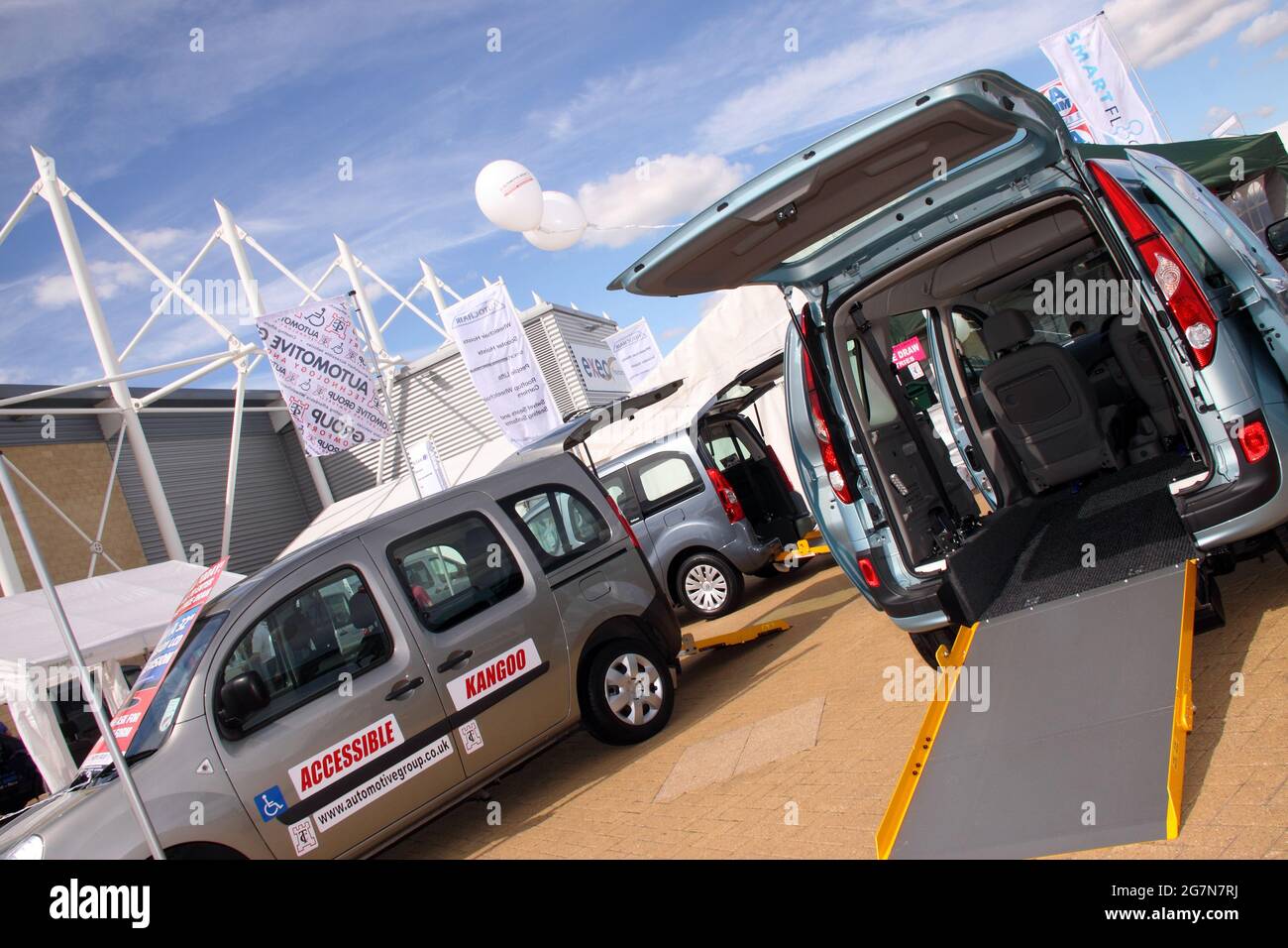 Vehicles modified and adapted to suit the needs of the disabled, at the ...