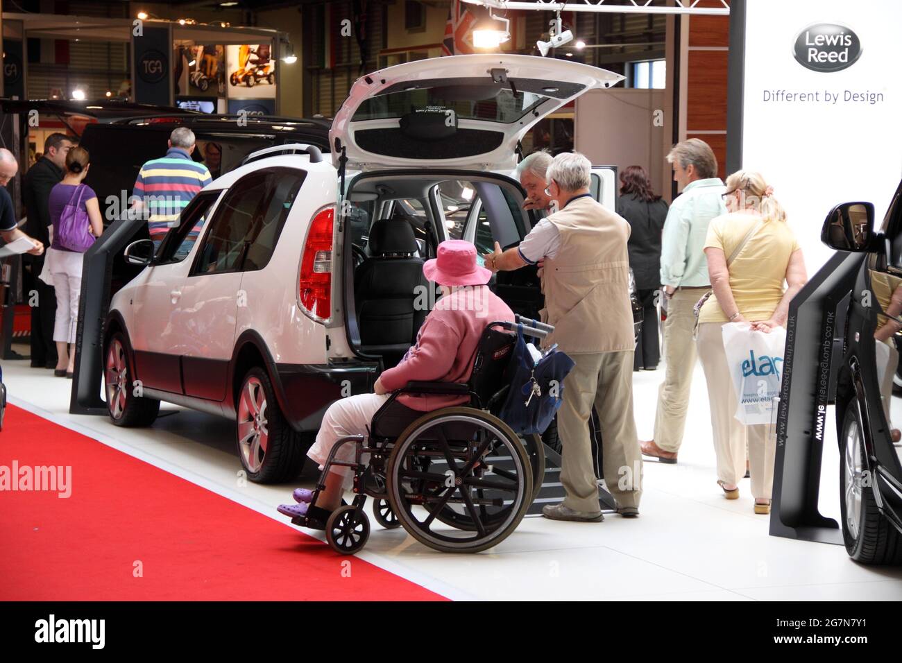Vehicles modified and adapted to suit the needs of the disabled, at the ...