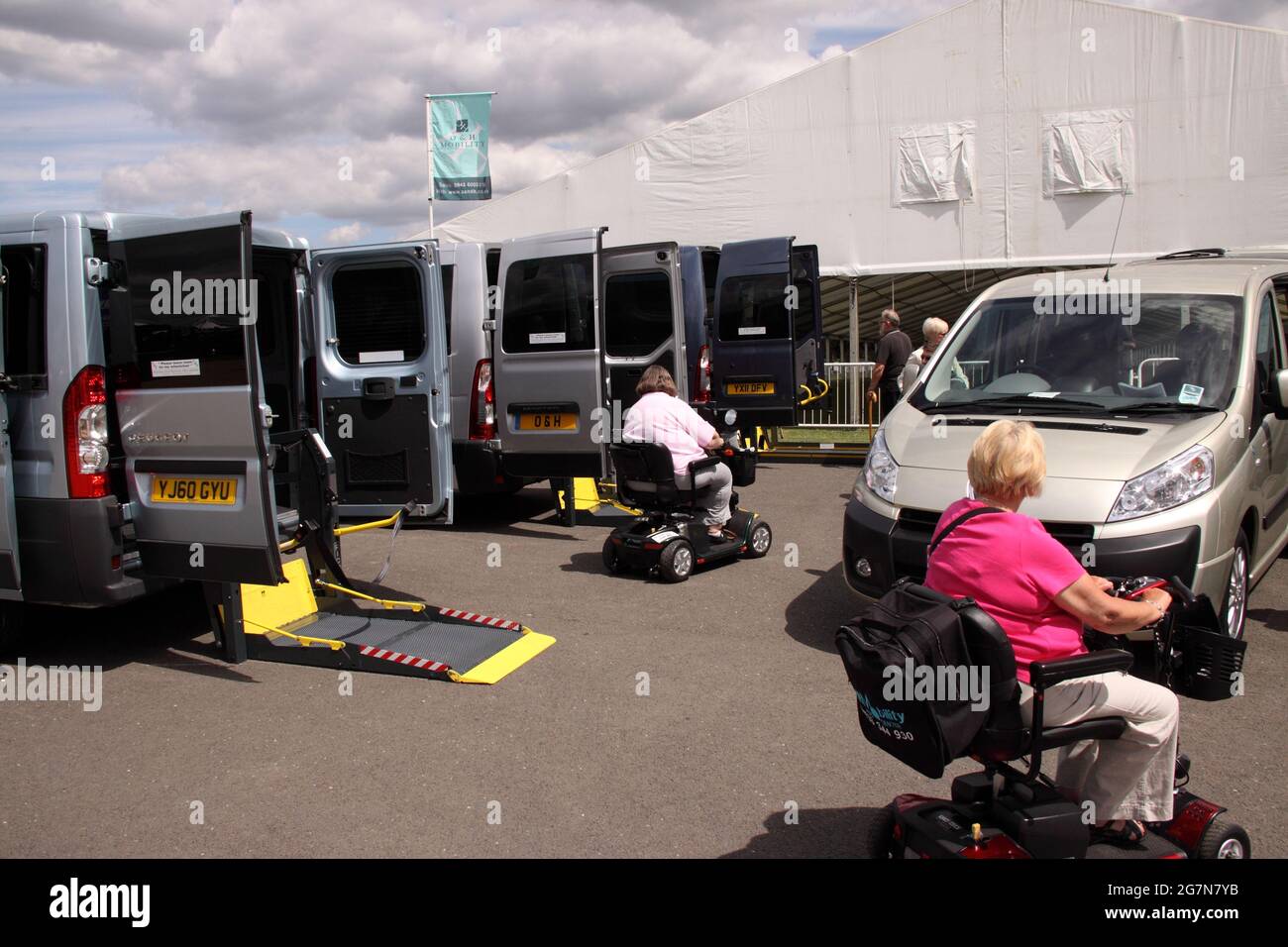 Vehicles modified and adapted to suit the needs of the disabled, at the ...