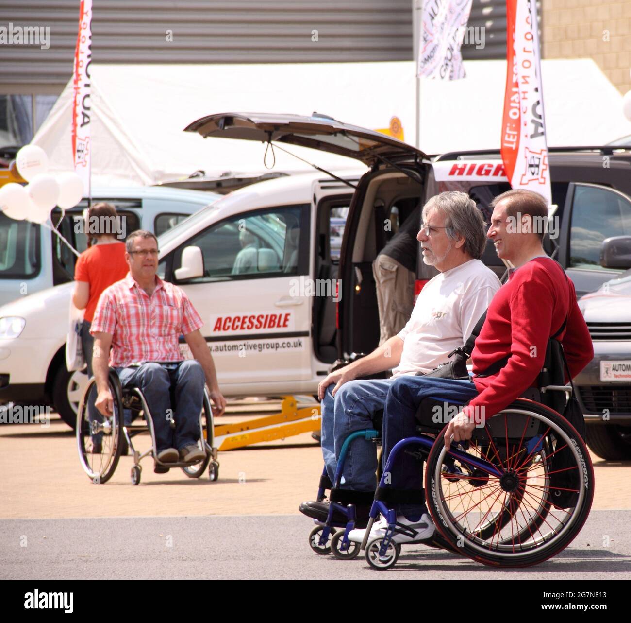 Vehicles modified and adapted to suit the needs of the disabled, at the ...