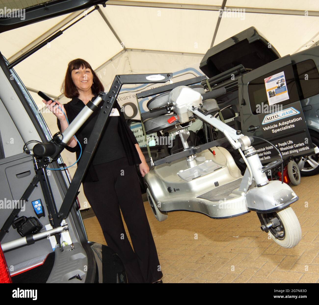 Vehicles modified and adapted to suit the needs of the disabled, at the ...