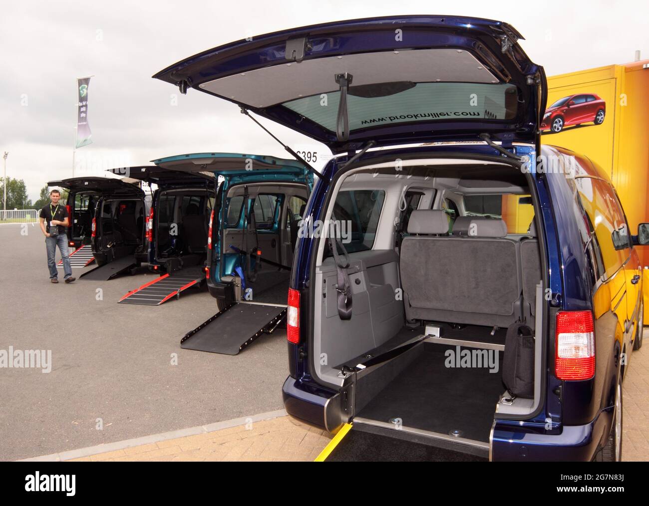 Vehicles modified and adapted to suit the needs of the disabled, at the ...