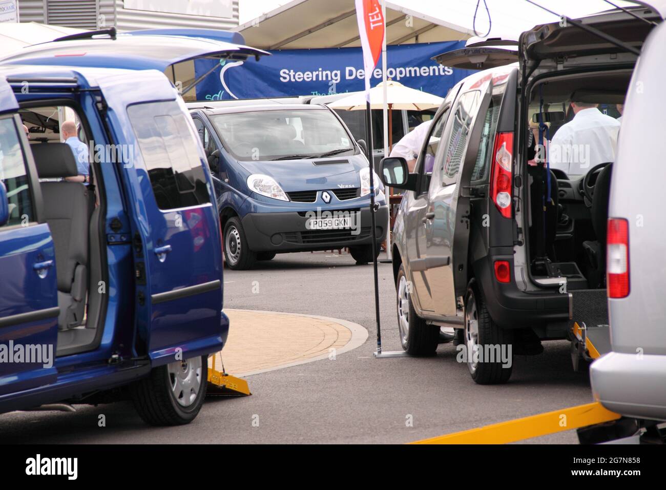 Vehicles modified and adapted to suit the needs of the disabled, at the ...