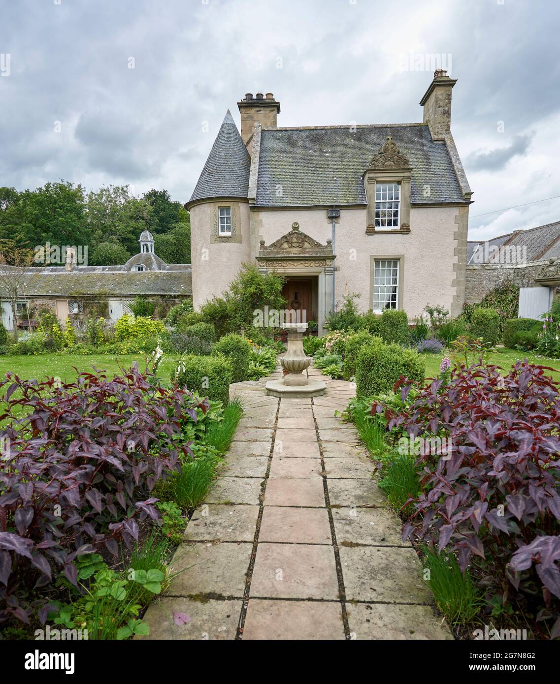 The Head Gardeners House in the grounds of Manderston House in the ...