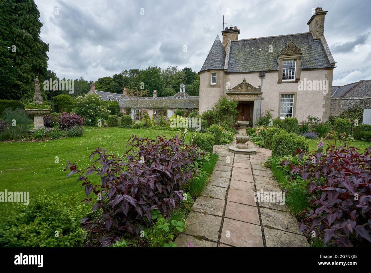 The Head Gardeners House in the grounds of Manderston House in the ...