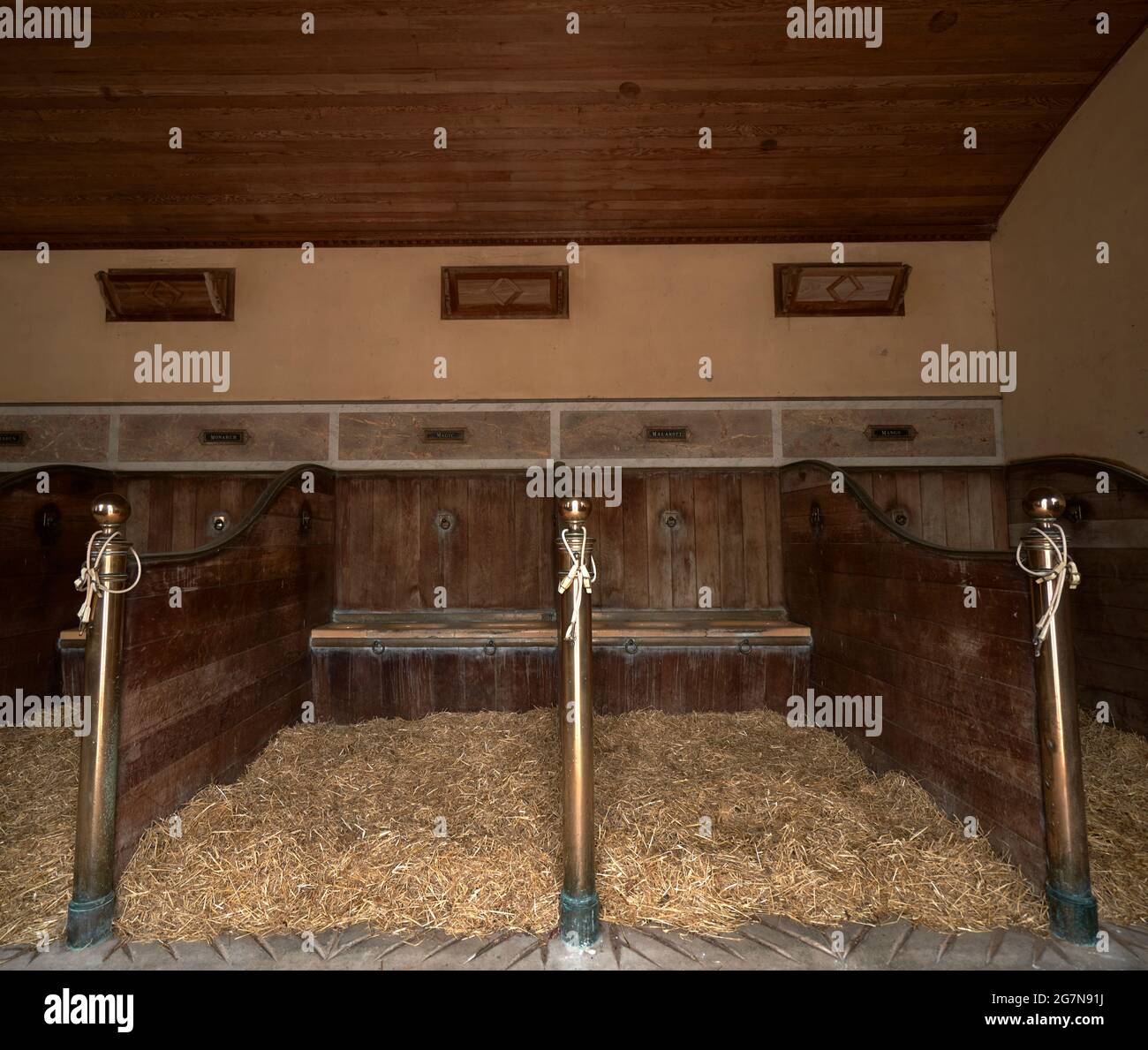 Possibly the finest stables in the world at Manderston House in the ...