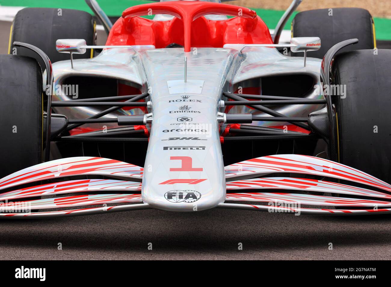 2022 car launch front wing detail hi-res stock photography and images ...