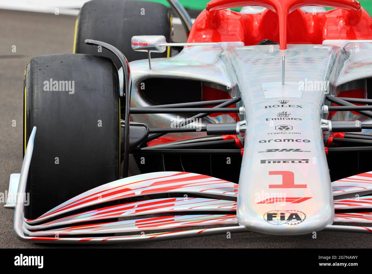 2022 car launch front wing detail hi-res stock photography and images ...