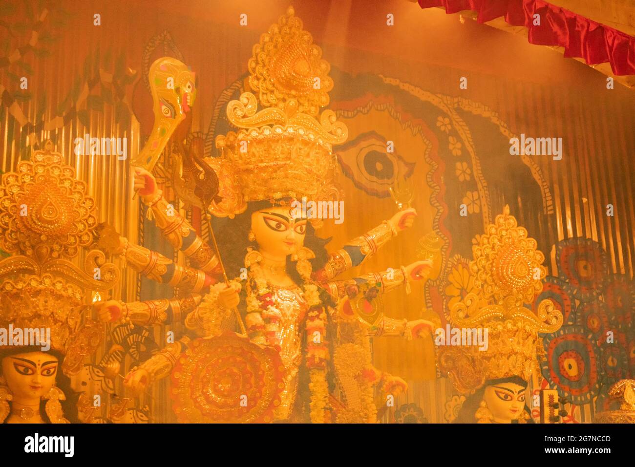 Saptami puja hi-res stock photography and images - Alamy