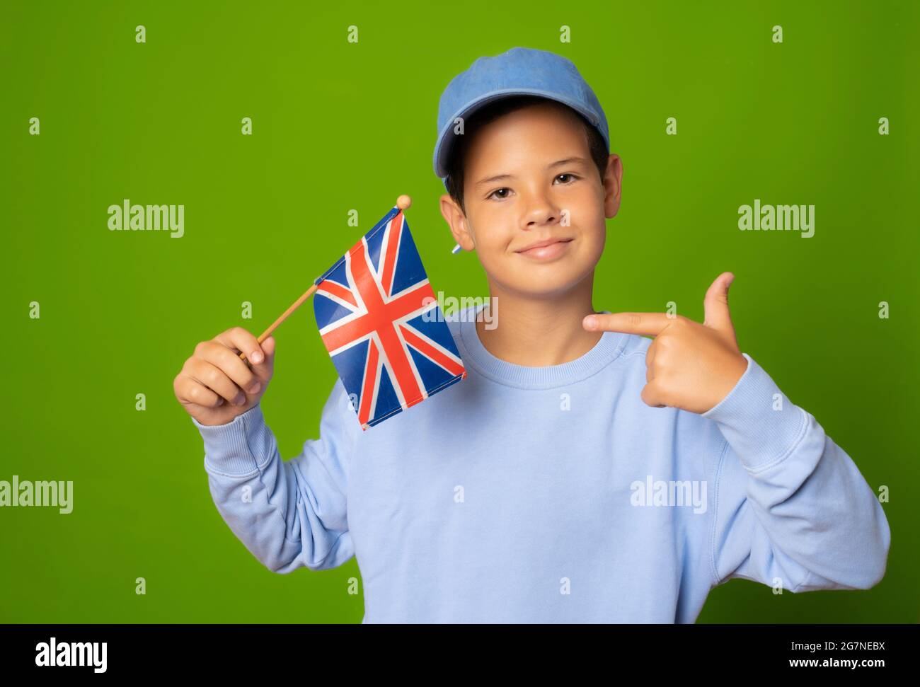 Cute British Flag Background