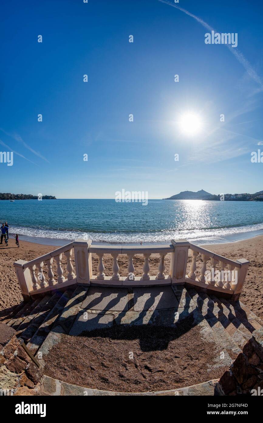 Beach agay var provence france hi-res stock photography and images - Alamy