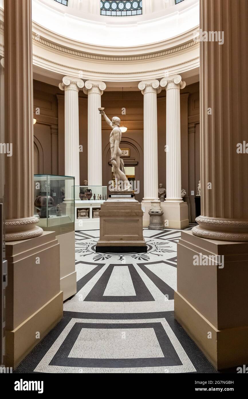Statue of Antinous restored as Ganymede, Lady Lever Art Gallery, Port ...