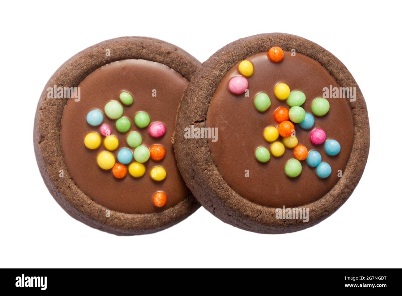 Colin the Caterpillar button biscuits from M&S isolated on white ...