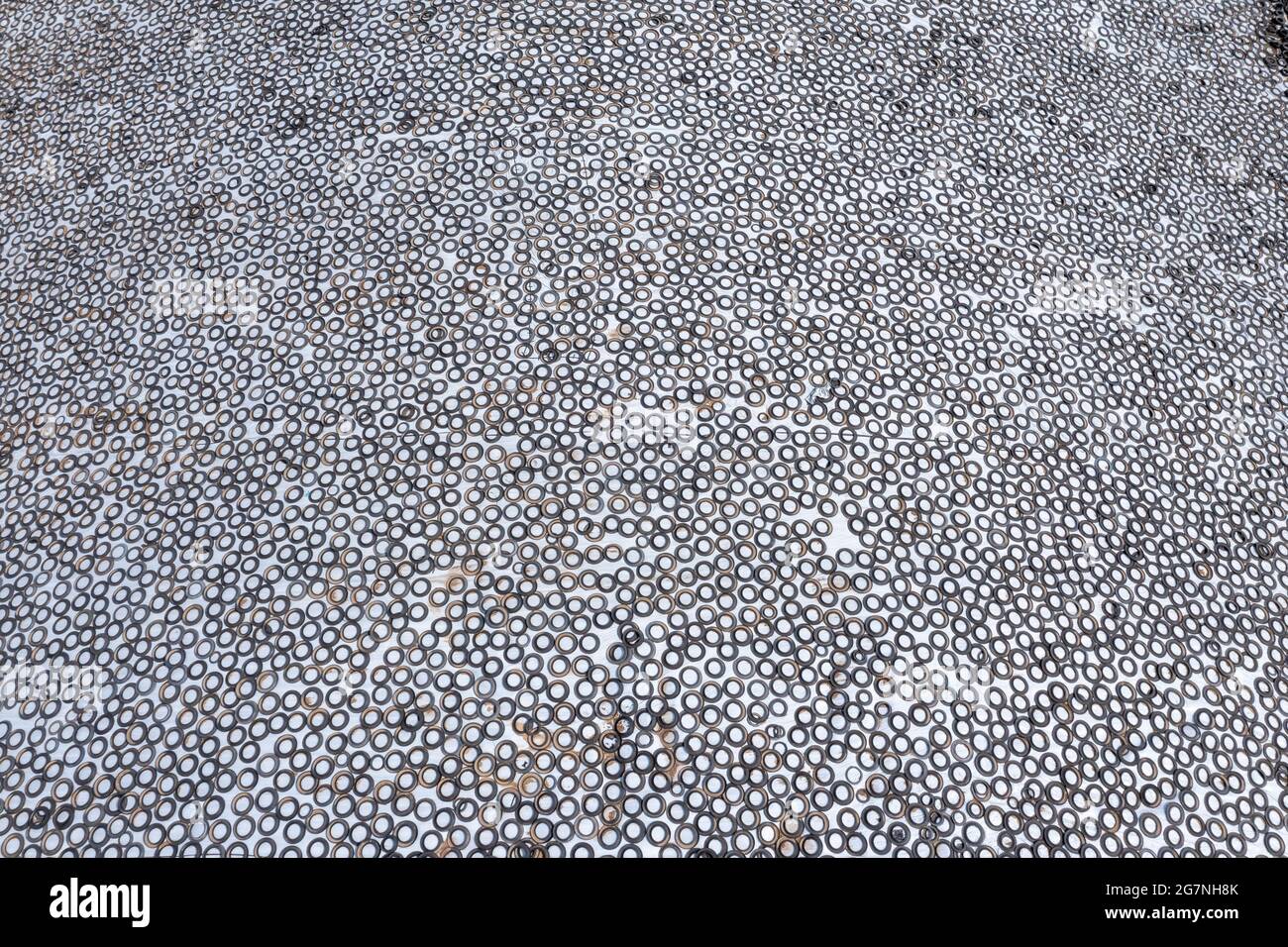 Roggen, Colorado - A huge pile of fodder for dairy cattle at the Lost ...