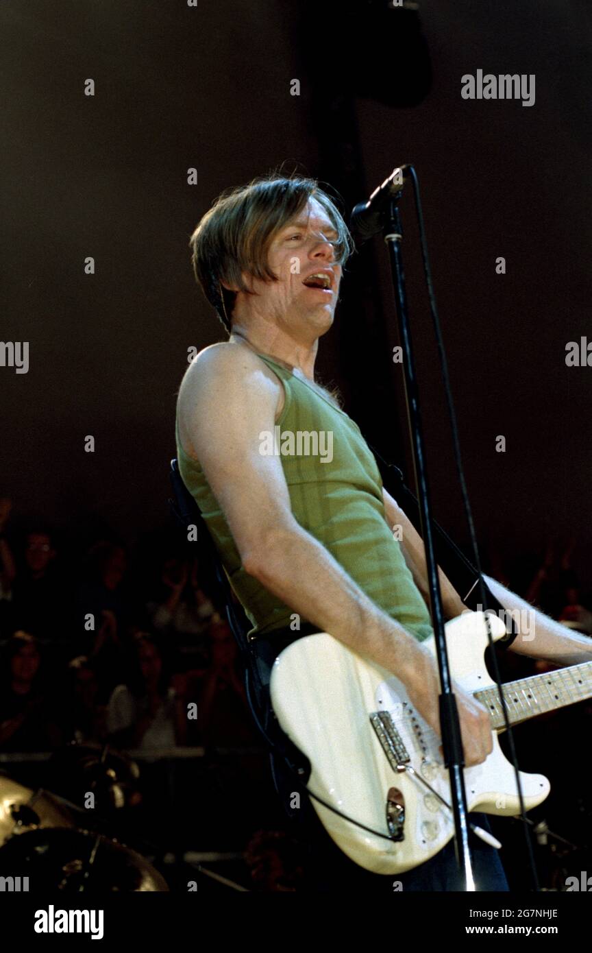 Milan Italy 09/05/1997 : Bryan Adams live concert at the Palatrussardi ...