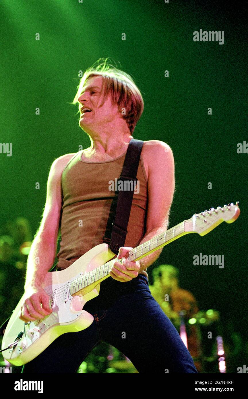 Milan Italy 09/05/1997 : Bryan Adams live concert at the Palatrussardi ...