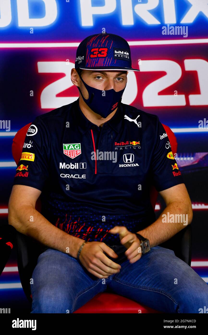 Silverstone, UK. 15th July, 2021. Max Verstappen (NLD) Red Bull Racing ...