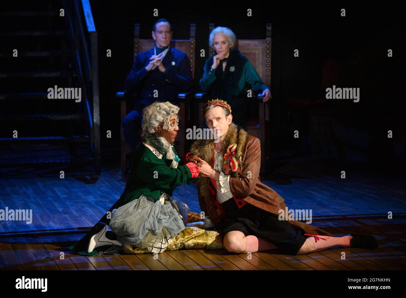 Hamlet play stage hi-res stock photography and images - Alamy