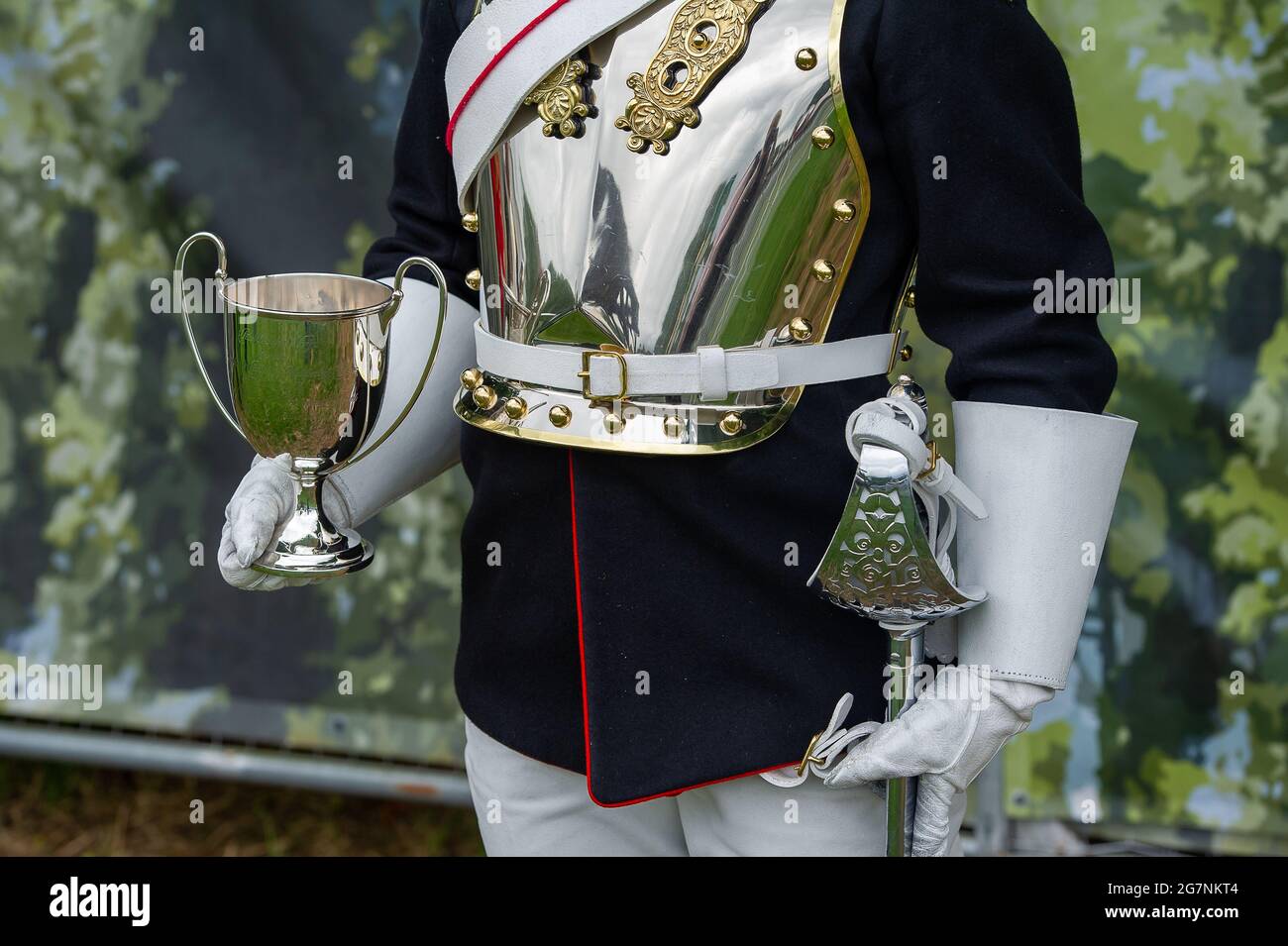 Windsor, Berkshire, UK. 3rd July, 2021. The Blues and Royals at the ...