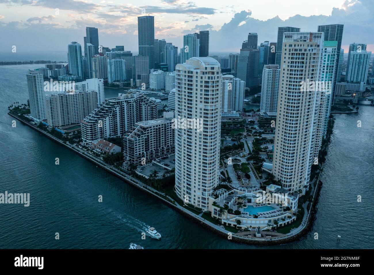 Miami drone footage hi-res stock photography and images - Alamy