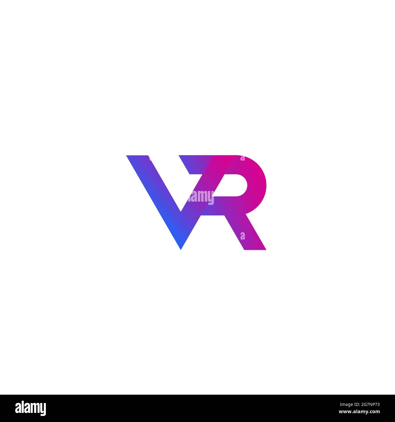 VR letters logo, vector design Stock Vector Image & Art - Alamy