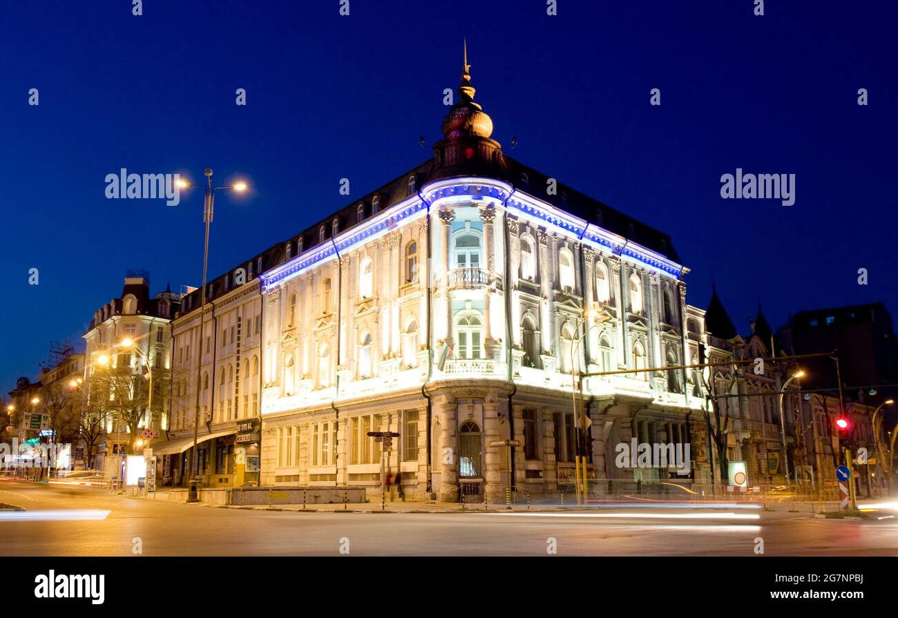 Varna at night, Bulgaria Stock Photo - Alamy