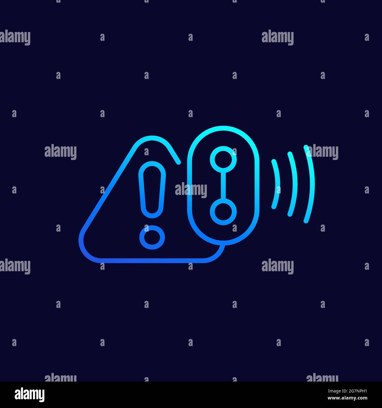 Warning iot hi-res stock photography and images - Alamy