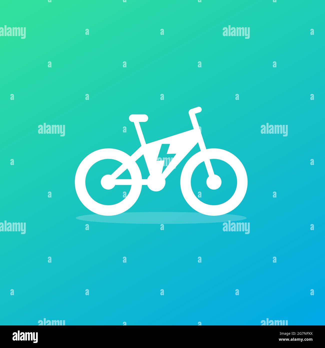 Electric bike with fat tires vector icon Stock Vector Image & Art - Alamy