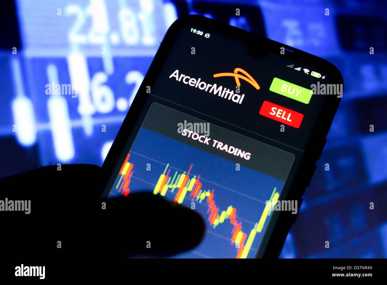 Arcelormittal logo hi-res stock photography and images - Alamy