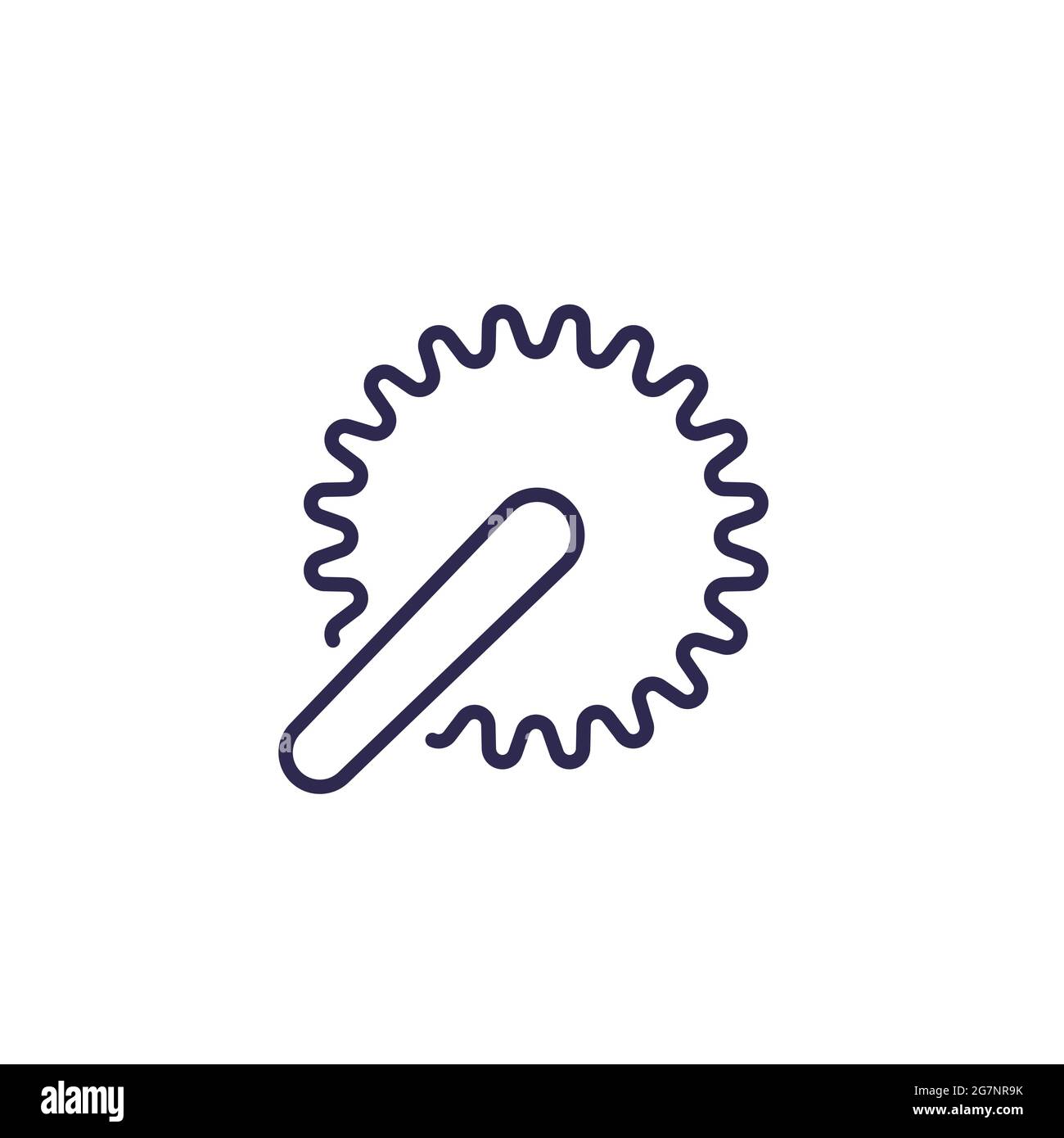 Bike crank pedal Cut Out Stock Images & Pictures - Alamy