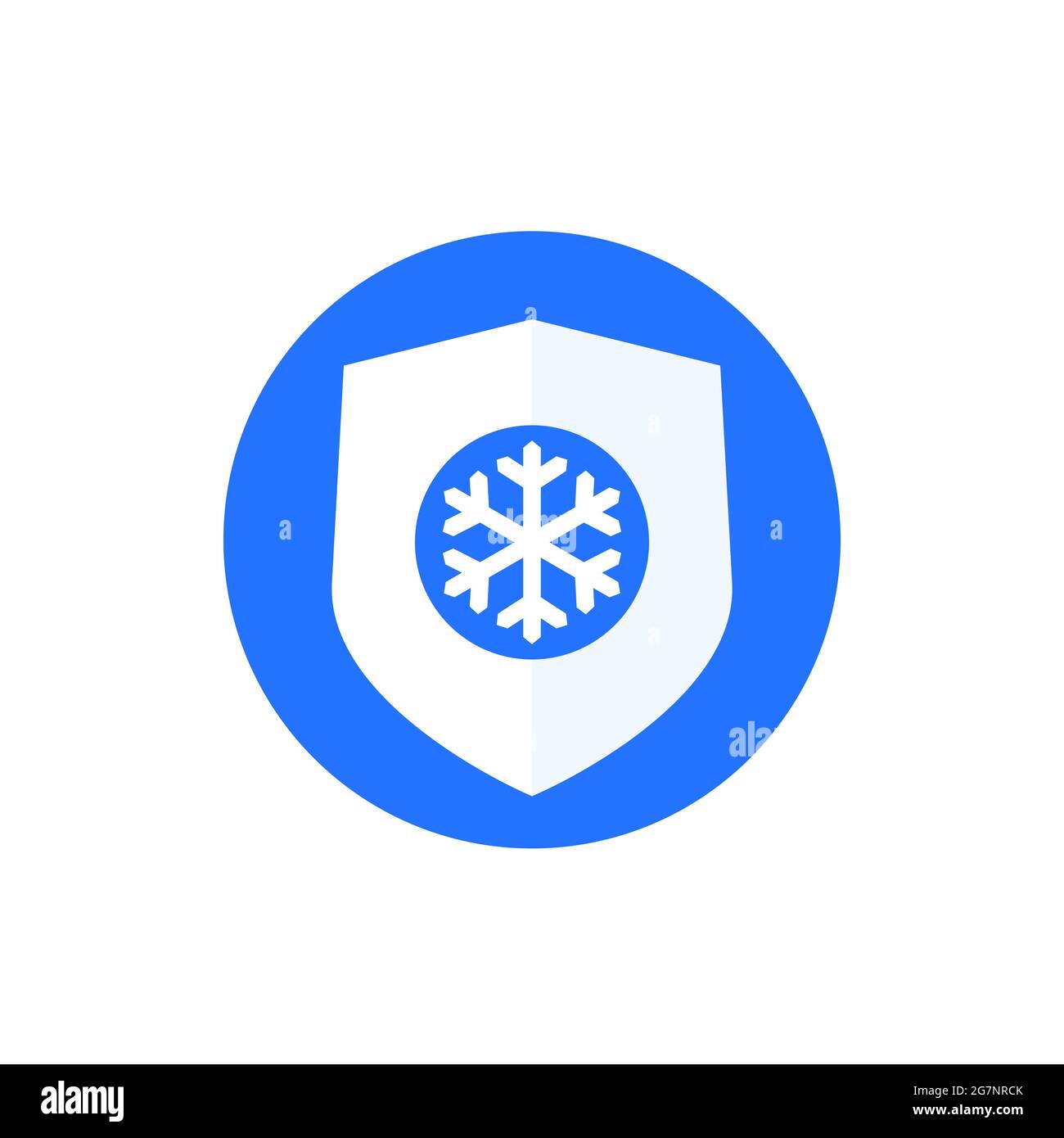 frost-resistance, cold resistant round icon Stock Vector Image & Art ...