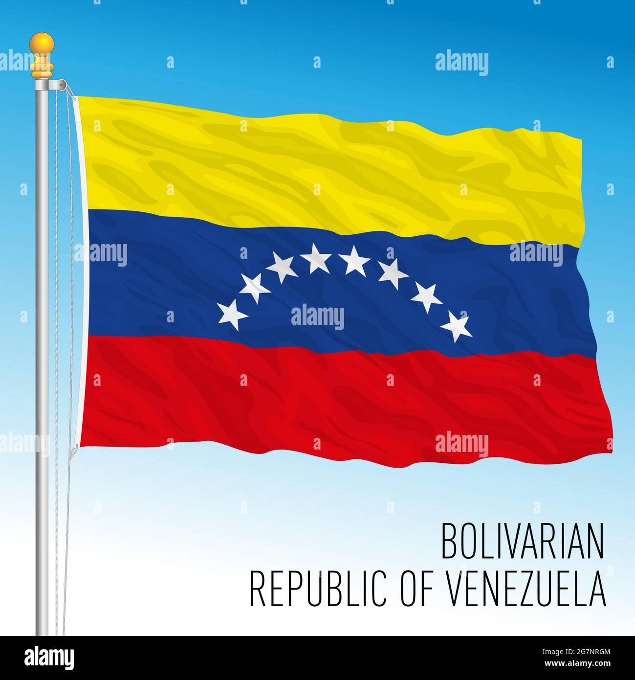 Official Venezuelan Flag