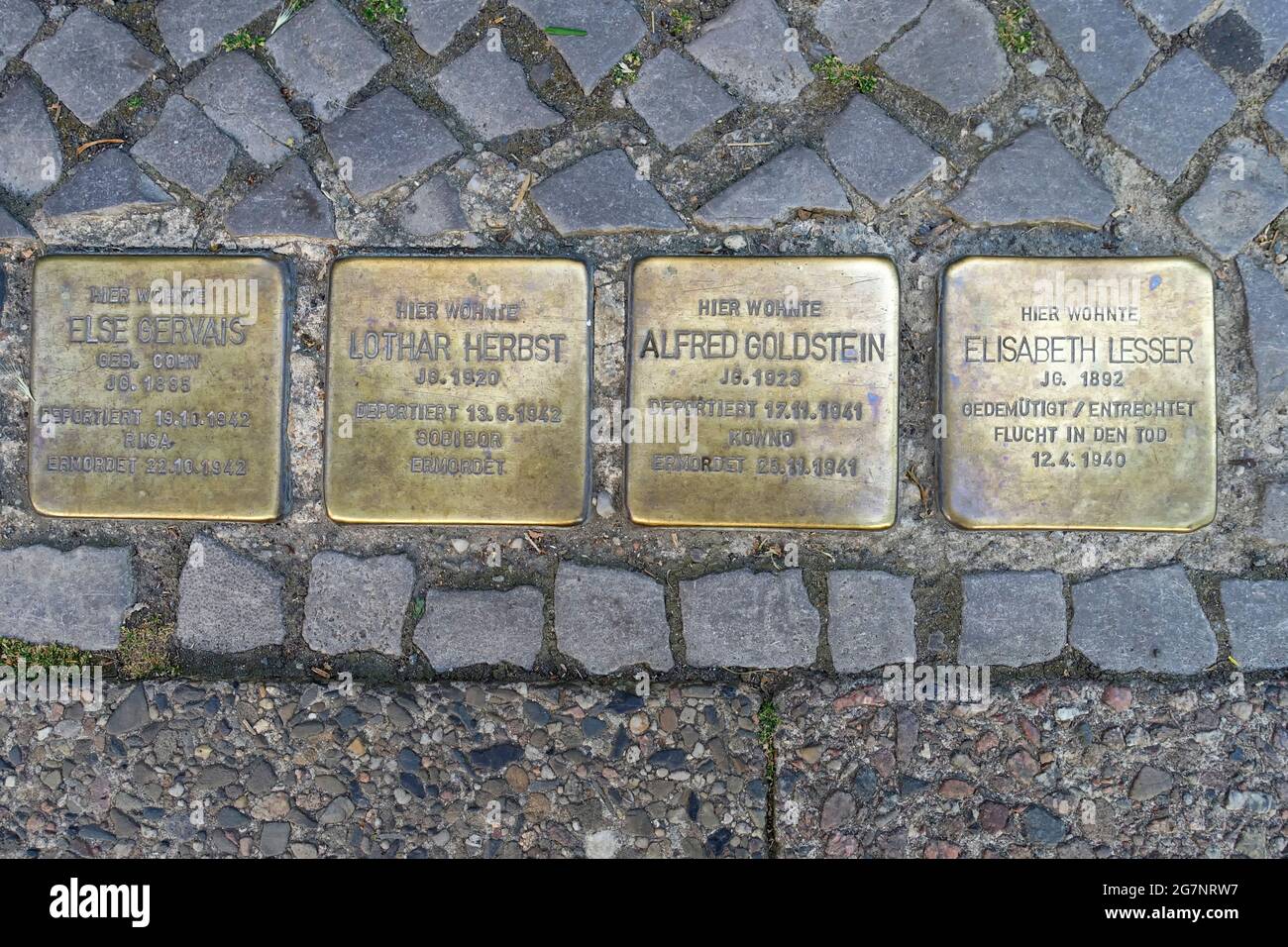Stumbling blocks germany hi-res stock photography and images - Alamy