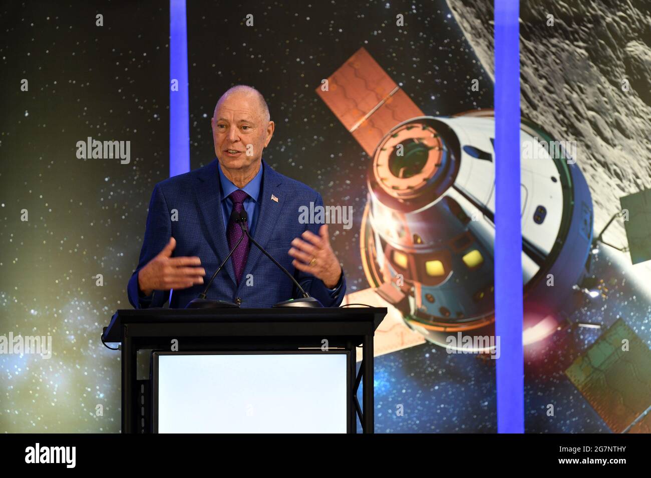 Titusville, United States. 15th July, 2021. Florida Congressman Bill ...