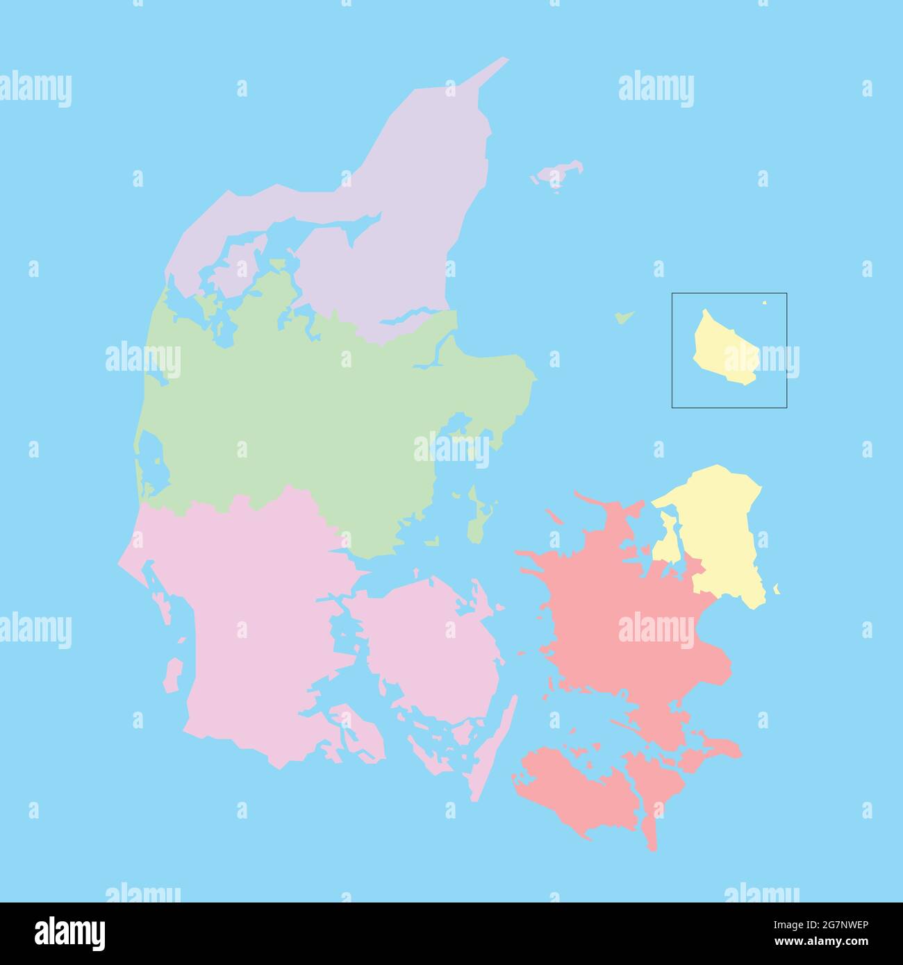 Border to denmark Stock Vector Images - Alamy