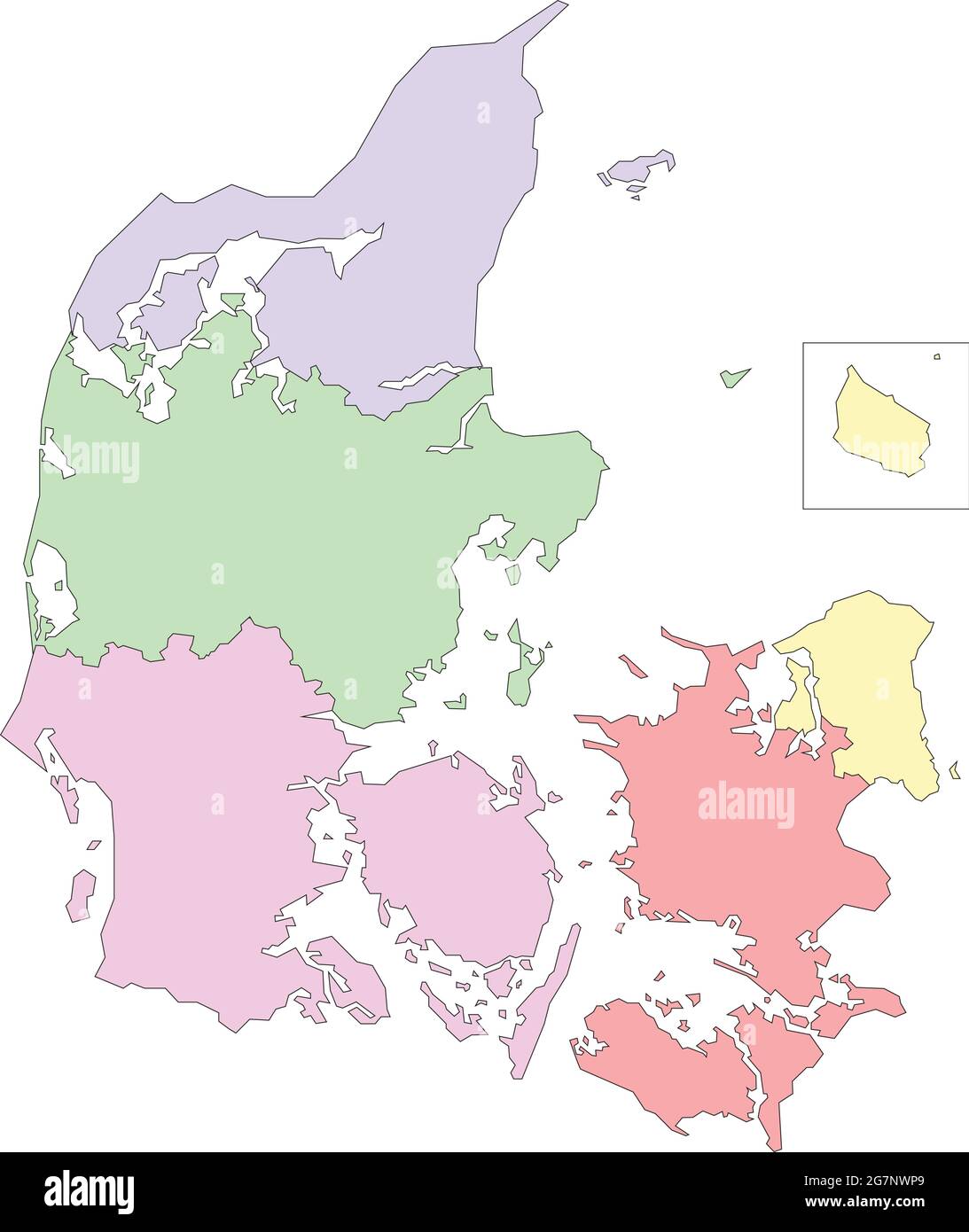 Outline map of europe hi-res stock photography and images - Alamy