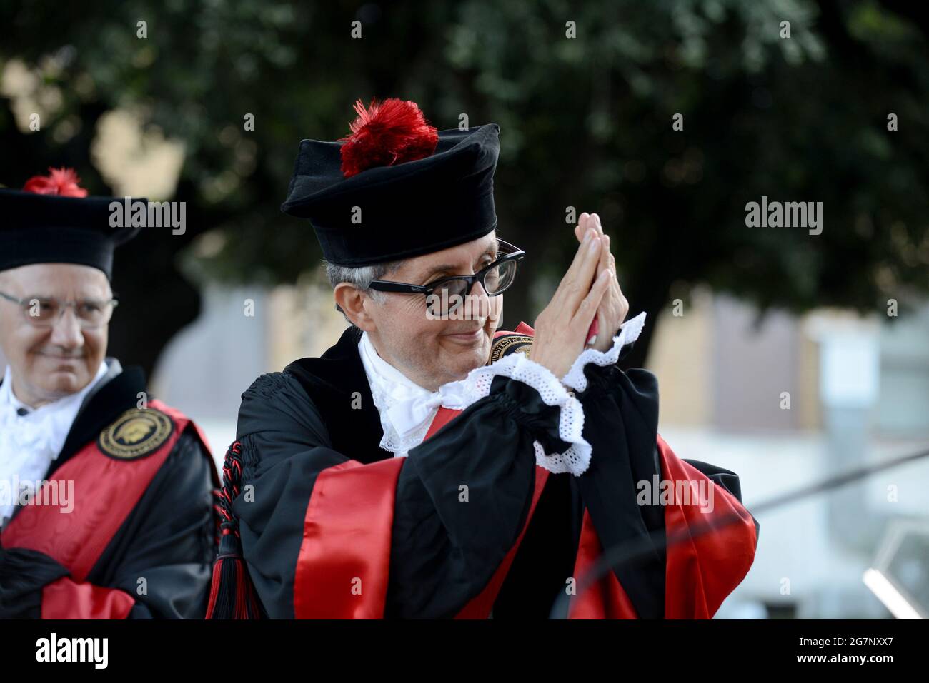 Rome, Italy. 15th July, 2021. In the photo Carlo Della Rocca, dean of ...