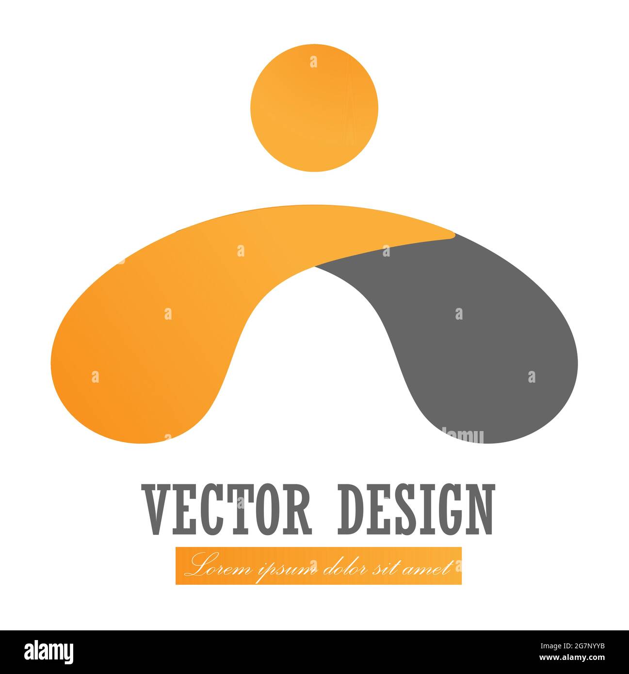 Abstract icon. Vector illustration for a logo, logo or brand, company ...