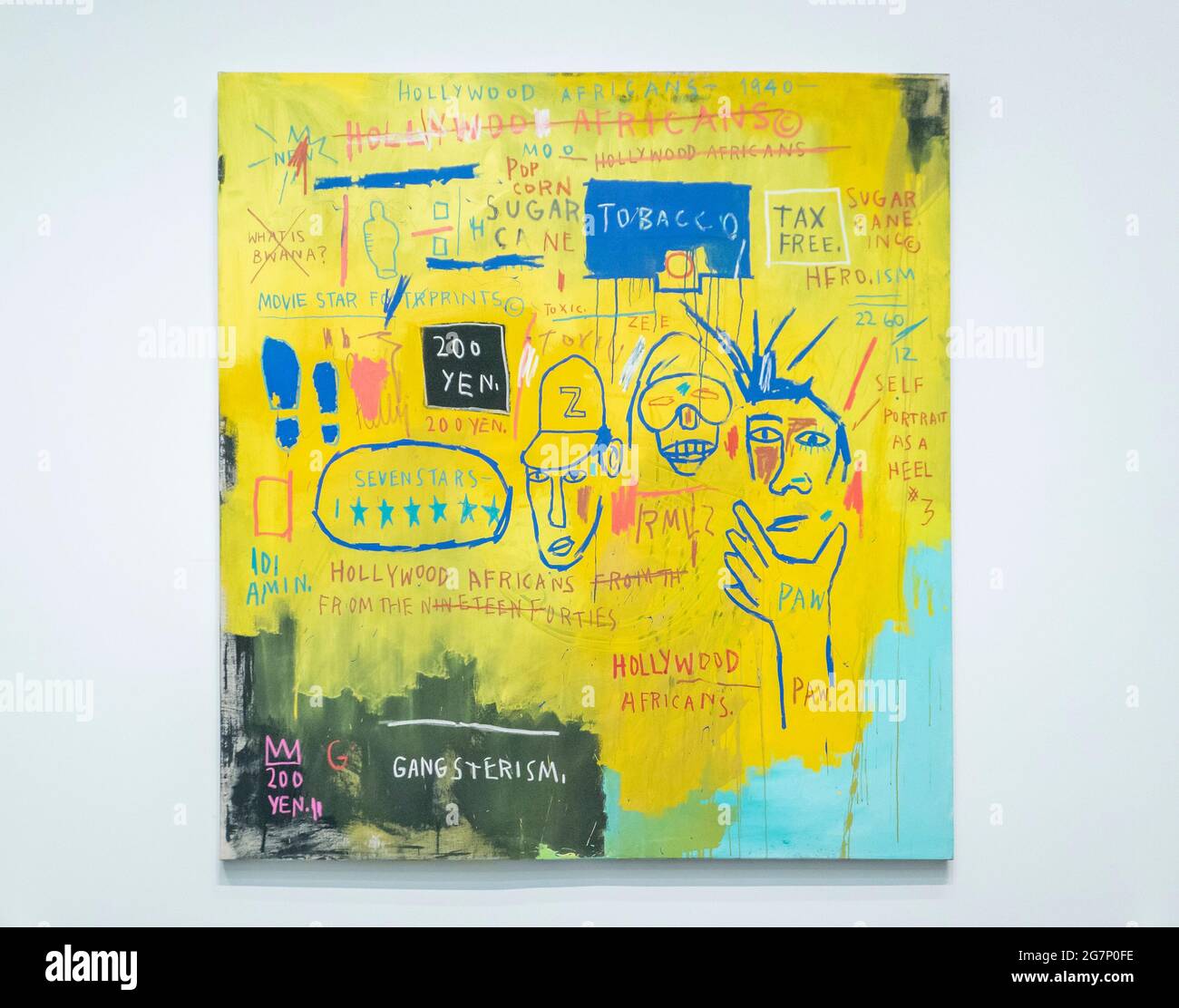Hollywood Africans by Jean Michel Basquiat in Writing the Future ...