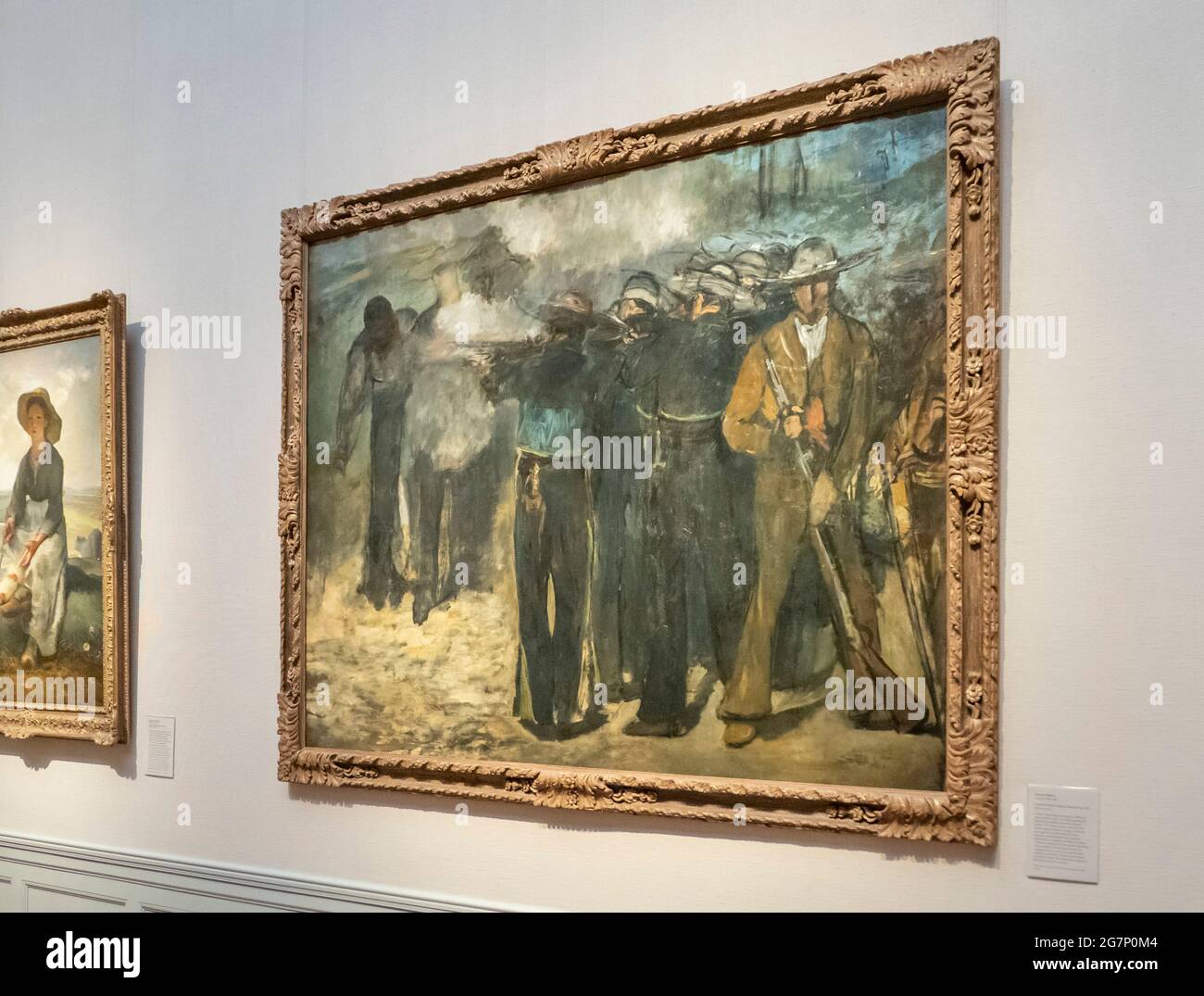 Manet The Execution Of Maximilian