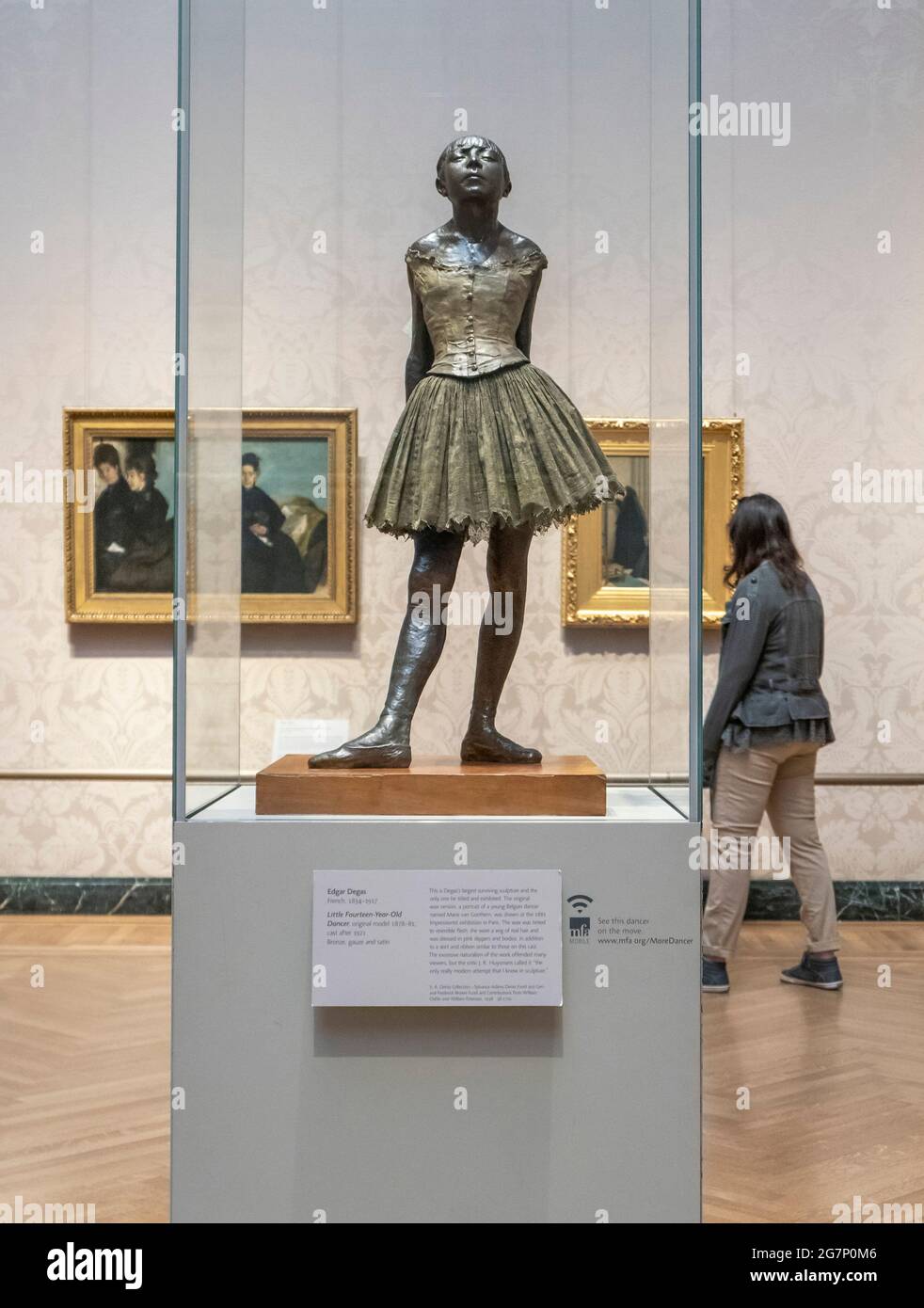 Little Dancer Of Fourteen Years Painting