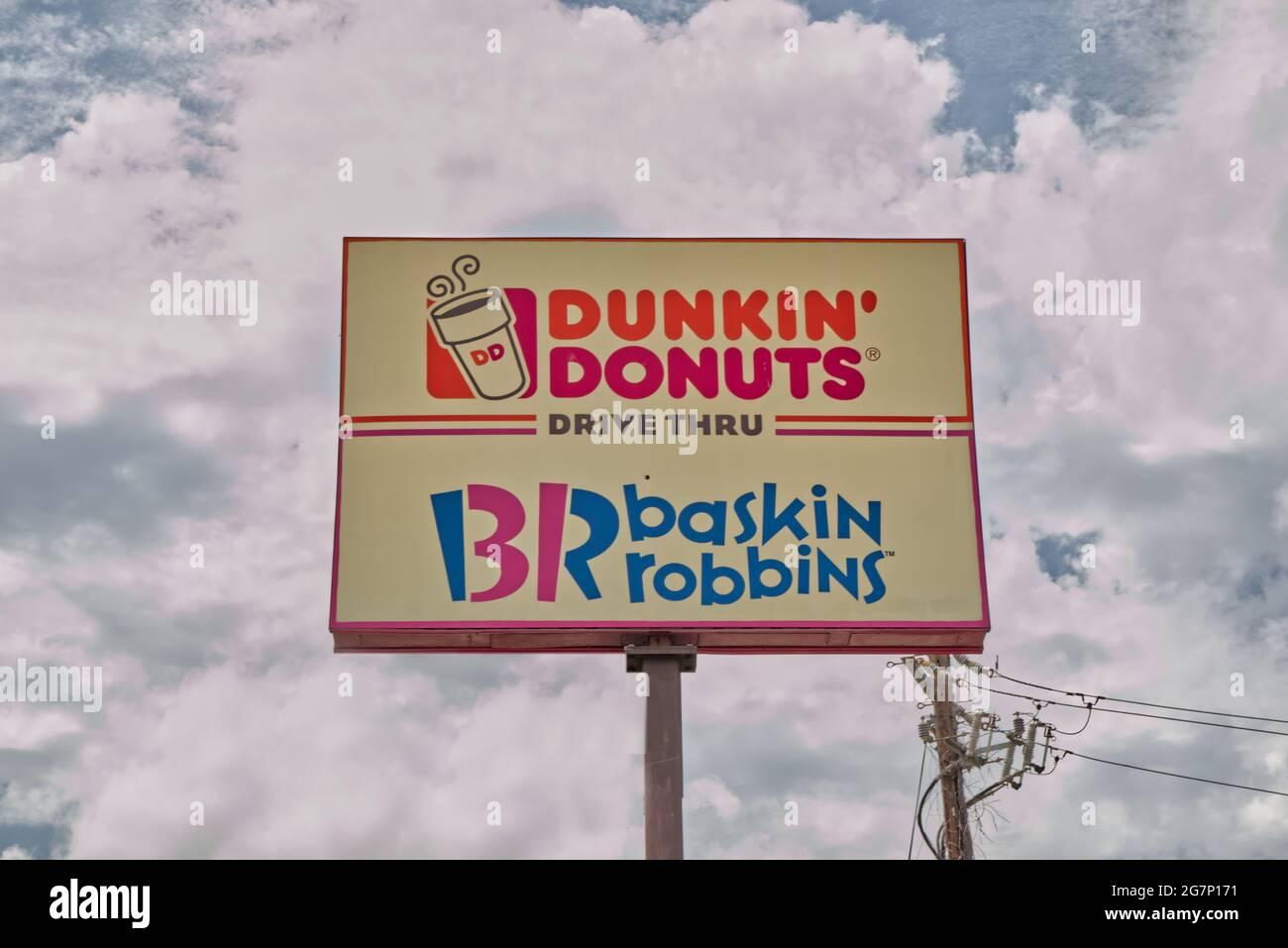 Baskin robbins logo hi-res stock photography and images - Alamy