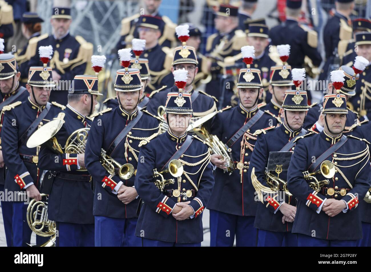 Paris, France. 14th July, 2021. The military parade on Bastille Day ...