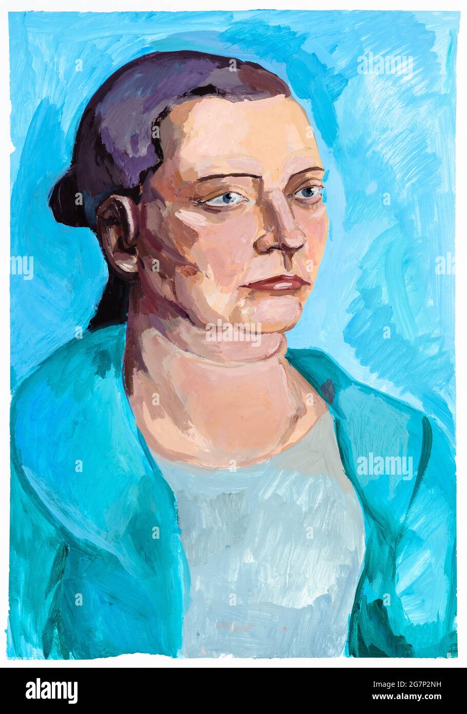 Distemper tempera painting Cut Out Stock Images & Pictures - Alamy