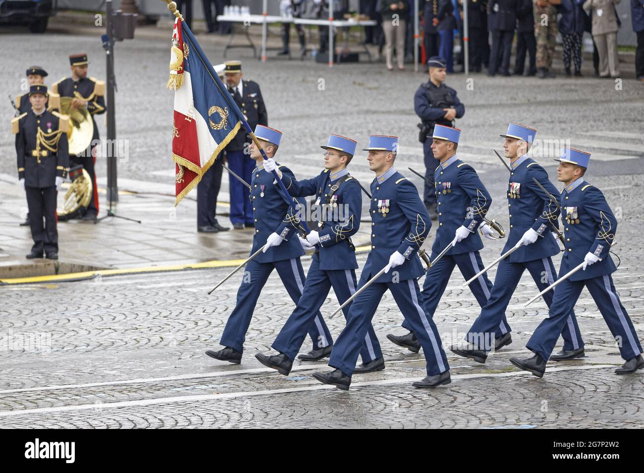 Paris, France. 14th July, 2021. The military parade on Bastille Day ...