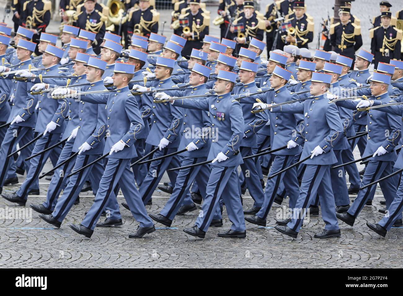 Paris, France. 14th July, 2021. The military parade on Bastille Day ...