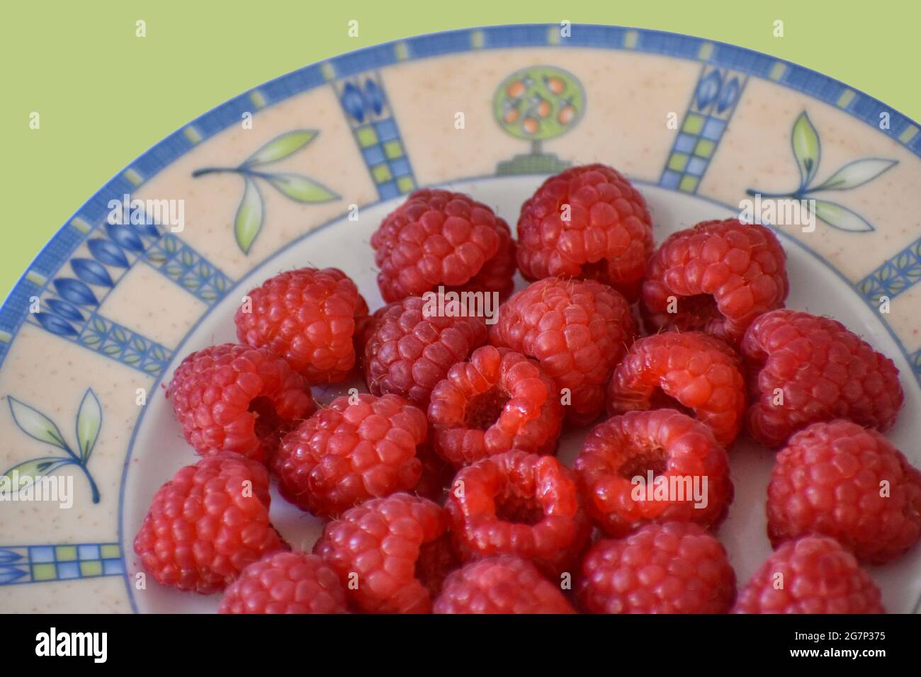 Food Fruits Raspberries Stock Photo - Alamy