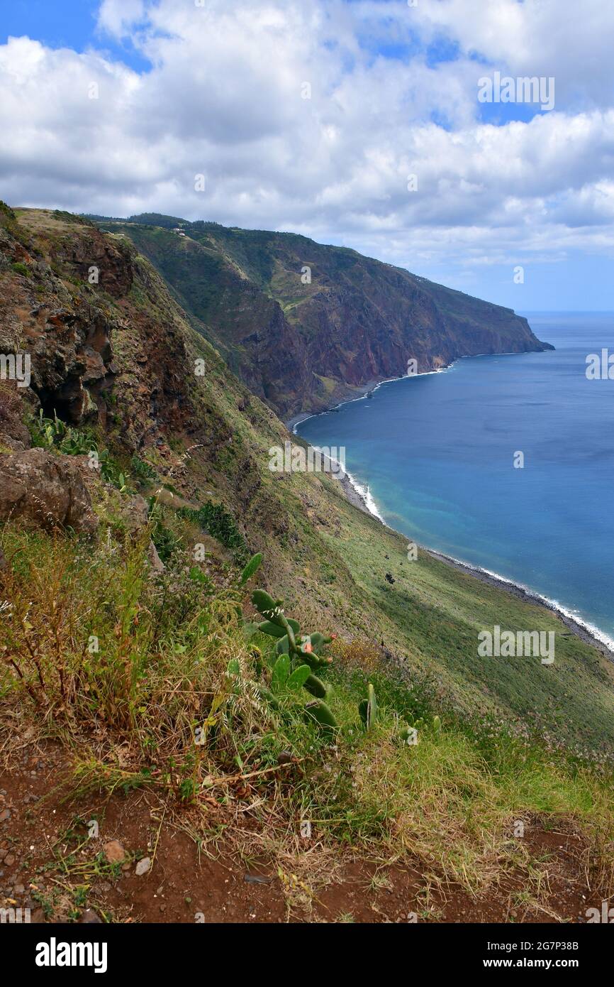 Coast, Ponta do Pargo, Madeira, Portugal, Europe Stock Photo - Alamy