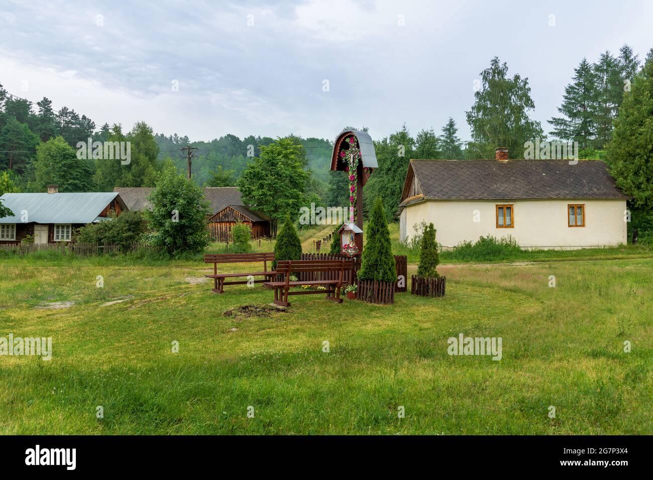 Roadside shrine rural poland hi-res stock photography and images - Alamy