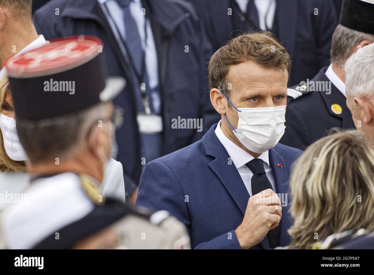 Paris, France. 14th July, 2021. The military parade on Bastille Day ...